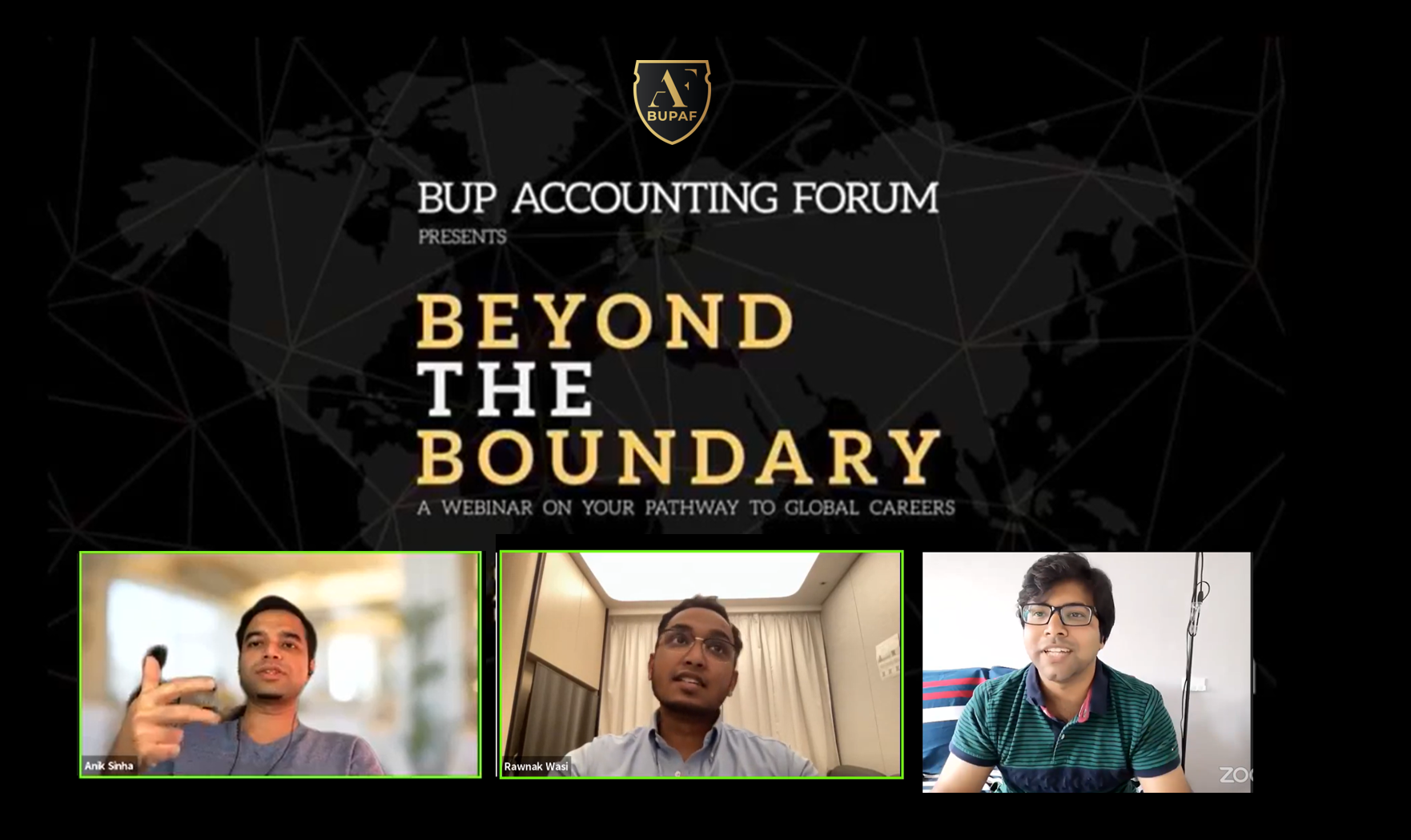 Beyond the Boundary - BUP Accounting Forum